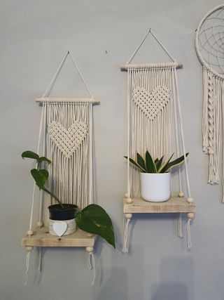 Mensole macrame