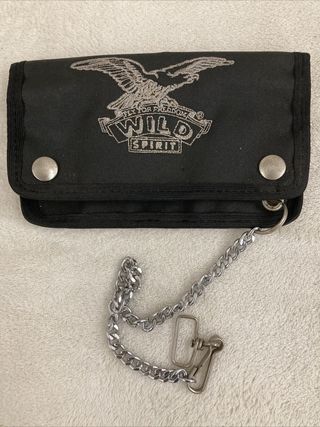 PORTAFOGLIO CON CATENA WILD SPIRIT DARK EMO