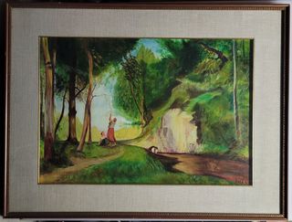 Quadro Dallai - olio su tela