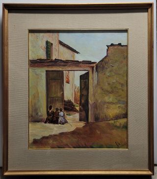 Quadro Dallai - olio su tela