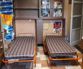 mobile con 2 letti singoli a scomparsa 