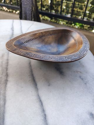 Ciotola in legno pieno