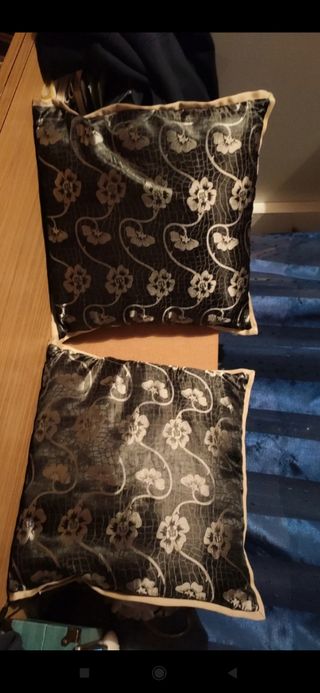 Coppia cuscini divano con fodera