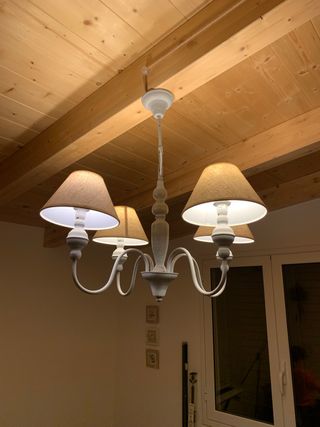 Lampadario shabby