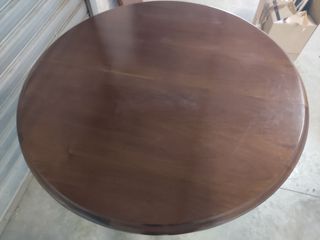 tavolo tondo vero legno