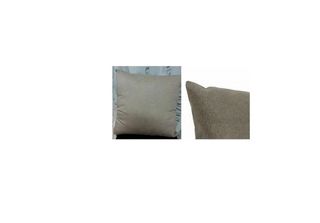 Cuscino (Borbonese) double face: bianco/leopardato