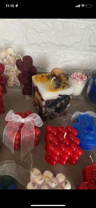 Candele aromatiche artigianali 