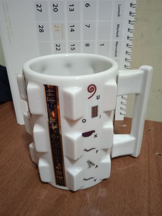 tazza souvenir decorata 