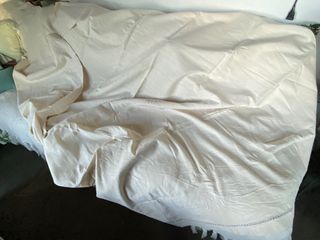 Lenzuolo vintage in Lino da 1 piazza e mezza 