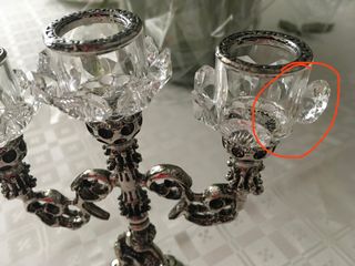Candelabro a tre braccia