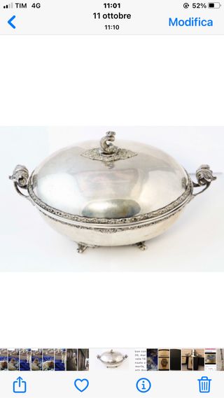 Argento 800 antiquariato