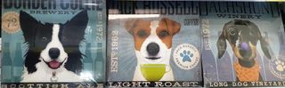 Border Collie; Jack RusselI; DachShund, Targa legn
