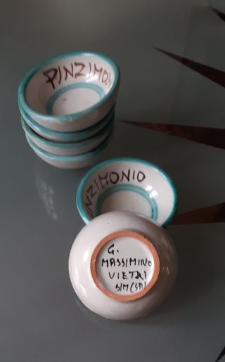 Ciotoline ceramica di Vietri Vintage 90s