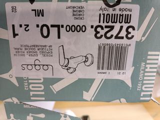 gruppo doccia Mamoli. miscelatore + saliscendi