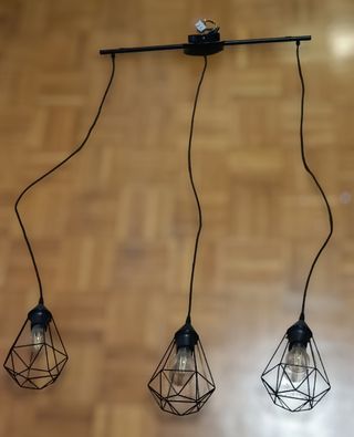 lampadario industriale