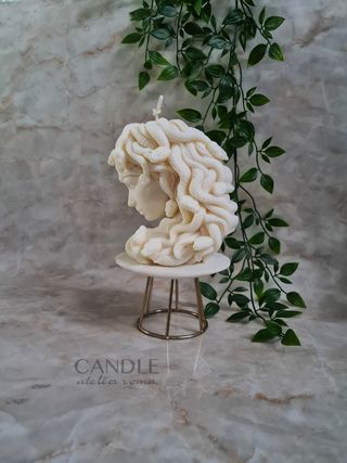 Candela in soia vegetale Medusa