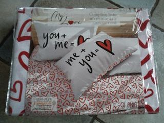 Set lenzuala matrimoniale 100% cotone  