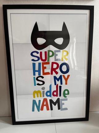 Quadro stampa cornice nera