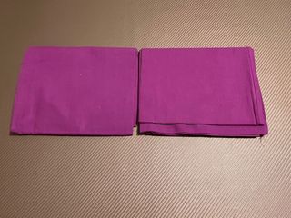 Coppia federe color glicine 