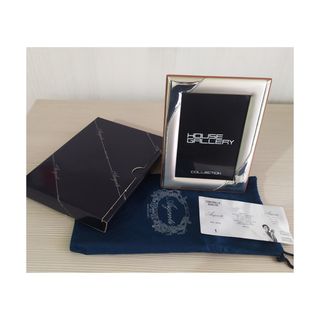 Cornice in argento e legno - idea regalo