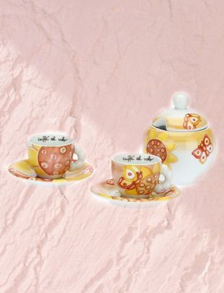 Due tazze Thun e zuccheriera 