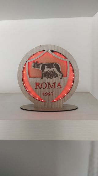 lampada Roma calcio