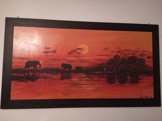 quadro stile africano