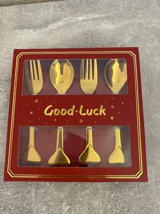 Nuovo! Set posate. "regalo buona fortuna"