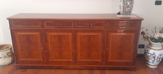 credenza in radica