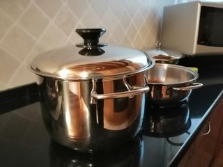 Set 3 pezzi stainless steel 