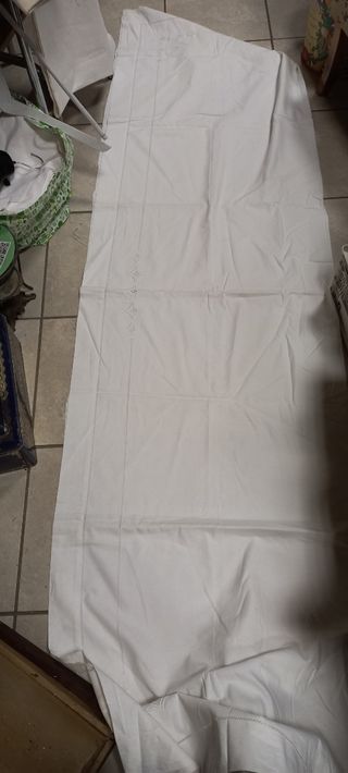 pezzi vecchi di stoffe in lino canapa grezzi 