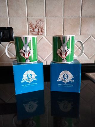 2 tazze Looney Tunes 