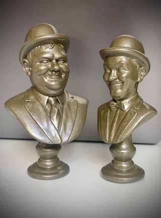 busto Stanlio e Ollio