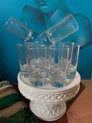 Set 10 bicchierini da liquore 