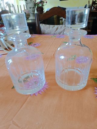 2:bottiglie di cristallo