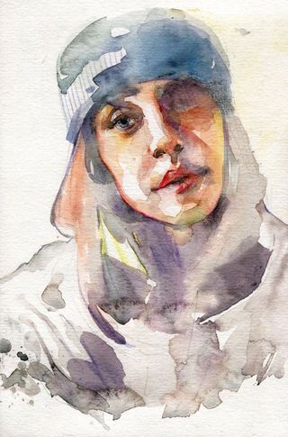 Dipinto originale ad acquarello 