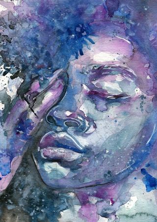 Dipinto originale ad acquarello 