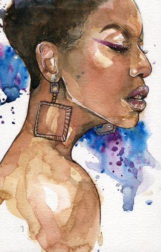 Dipinto originale ad acquarello 