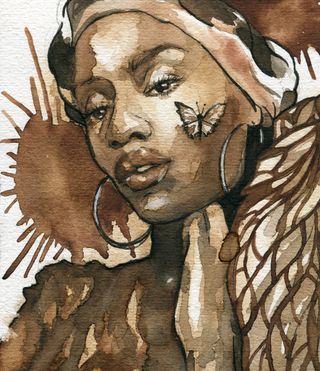 Dipinto originale ad acquarello 