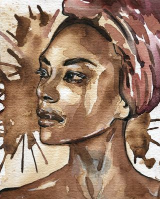 Dipinto originale ad acquarello 