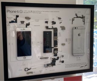 iPhone 6s incorniciato