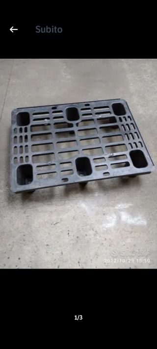 6 Bancali in plastica (80x60)