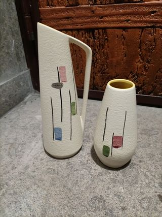 Due vasi Scheurich anni 50