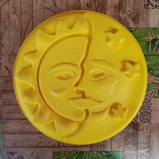 Stampo torta sole luna in silicone
