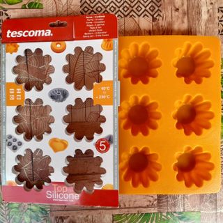 Stampo 6 Fiori (brioscette cannellate) in silicone