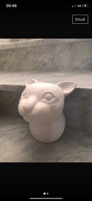 Decorazione in cartapesta 