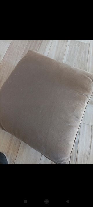 cuscinoni maison di monde colore tortora 