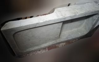 Lavabo in marmo antico