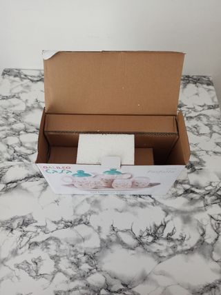 Set ménage # 5 pezzi # olio sale aceto e vassoio 