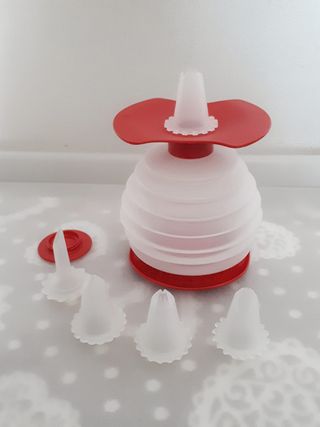 Sac a poche Tupperware, siringa dei pasticcieri